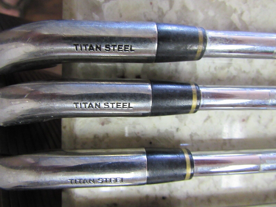 Right Handed Top Flite Tour Titan Steel 3-9 Iron Set Steel STIFF Flex ...