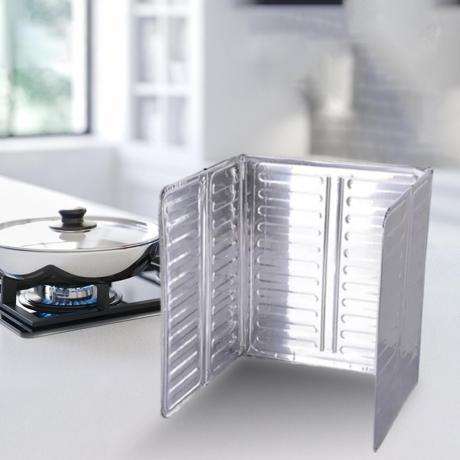 3 Sided Splatter Guards Grease Grease Splatter Screen for Cooktop ...