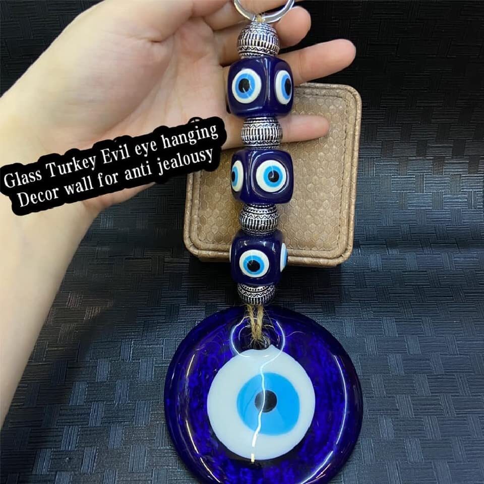 Dandadan Evil Eye UPC 640582836453 - Blue Evil Eye Stones Set Of 6 ...