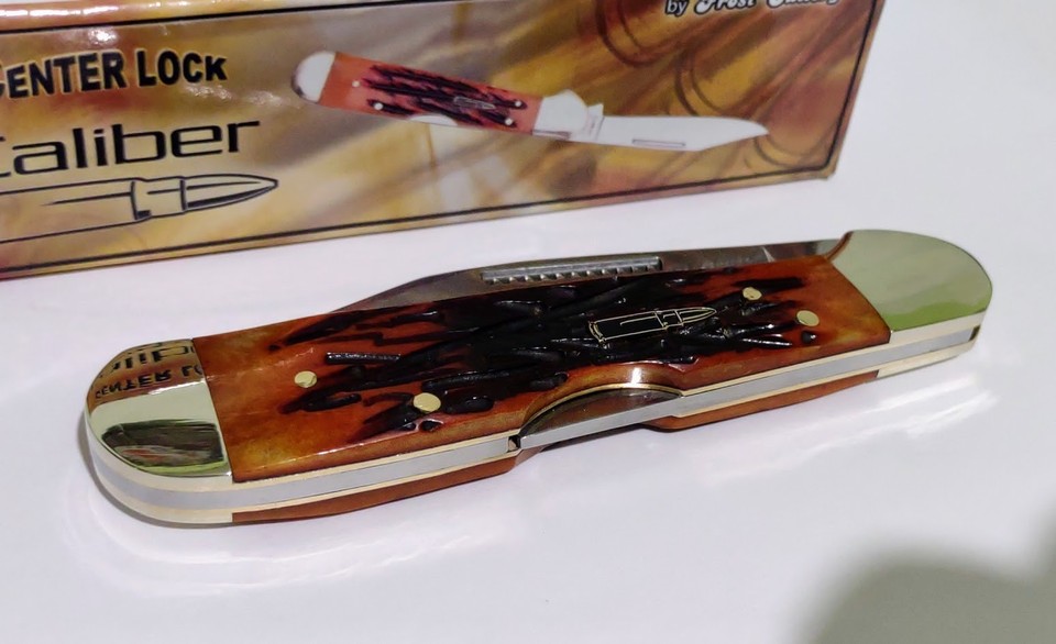BULLET SHIELD MIDLOCK HUNTING POCKET KNIFE W/ FROST LOCKBACK !!! | eBay