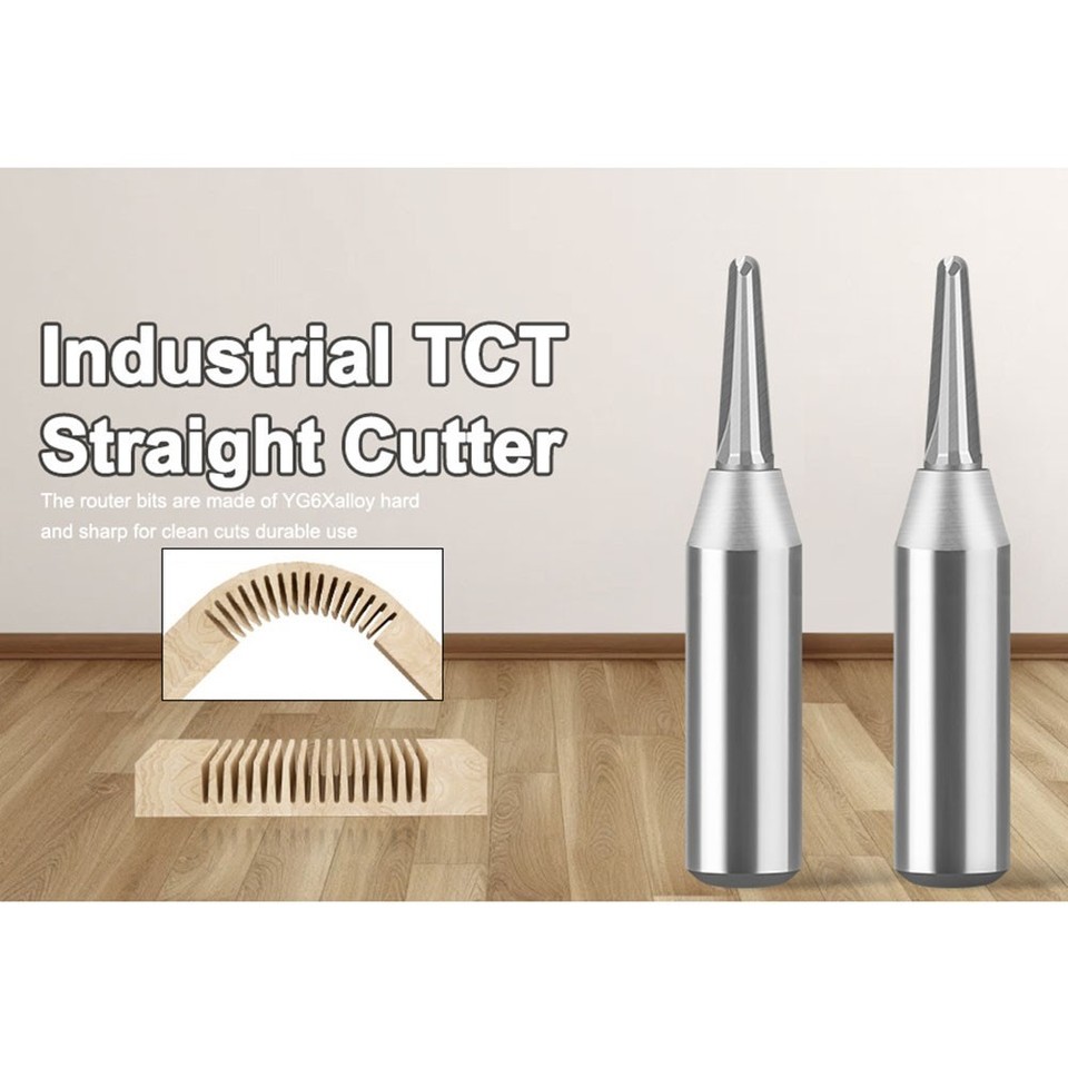 12mm TCT Round Bottom V Groove Router Bit for Woodworking with Stable ...