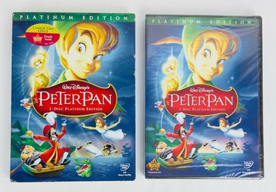 Peter Pan (DVD, 2007, Two-Disc Platinum Edition) W/ Slipcover New ...