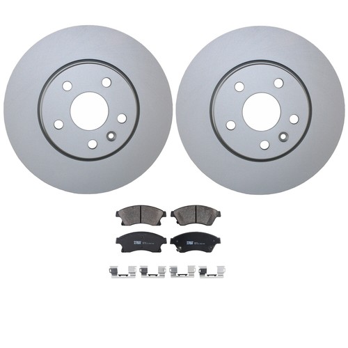 Front Brake Kit 276mm Rotors & TRW Low-Metallic Pads For Cruze Limited ...