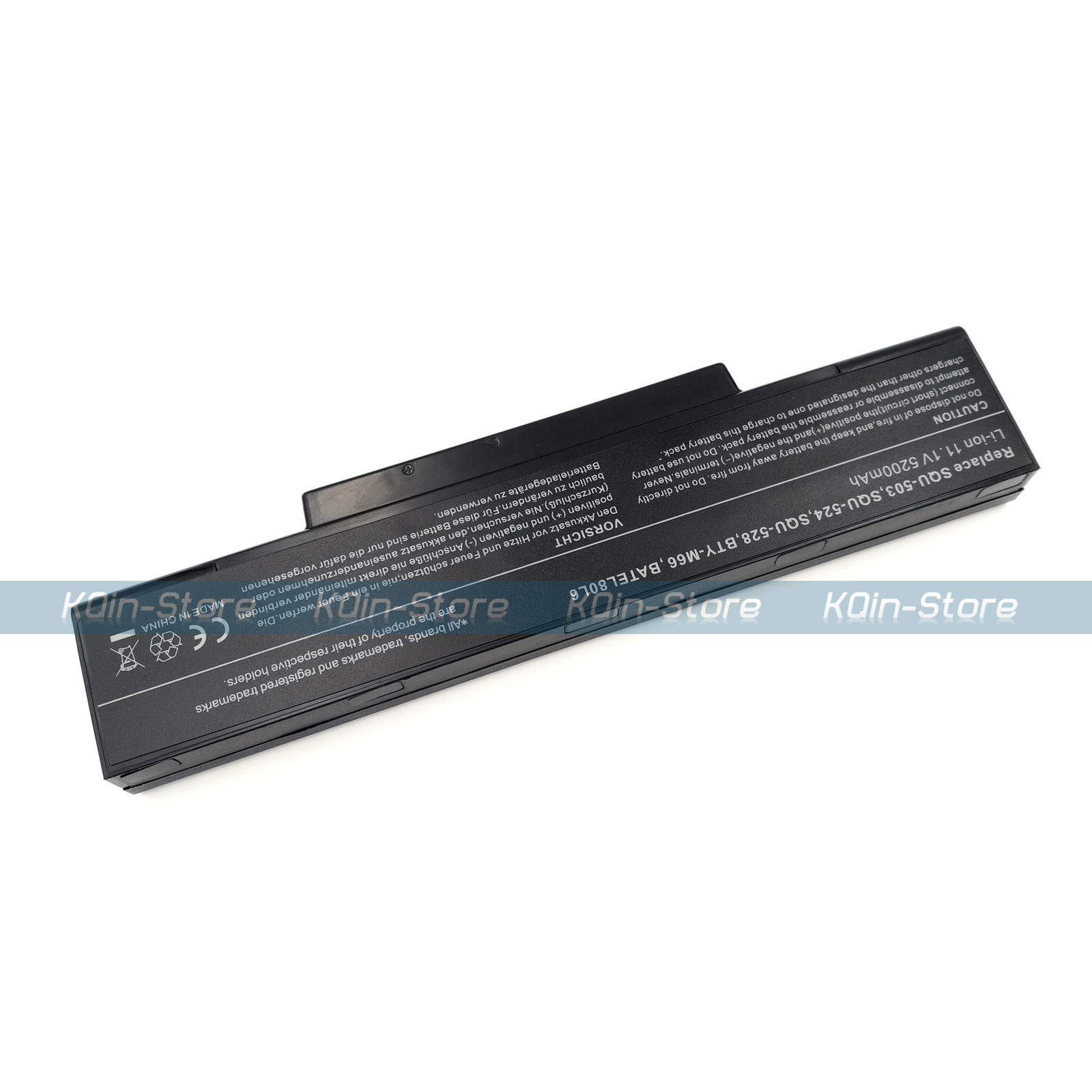 New Battery for BENQ Joybook P51 P51E P52 R55 BTY-M66 BTY-M68 SQU-718 ...