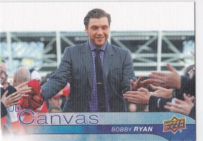 BOBBY RYAN 2016-17 16-17 UPPER DECK 1 CANVAS PARALLEL #C59 OTTAWA ! | eBay