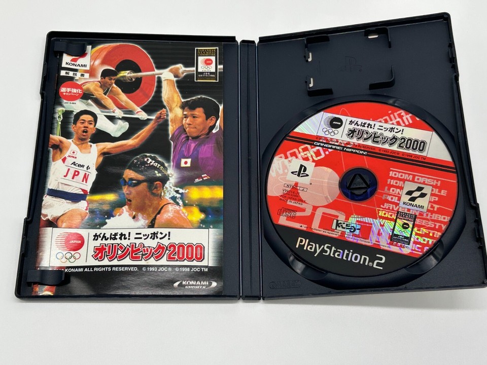 ESPN International Track & Field Olympic 2000 PS2 PlayStation 2 JAPAN ...