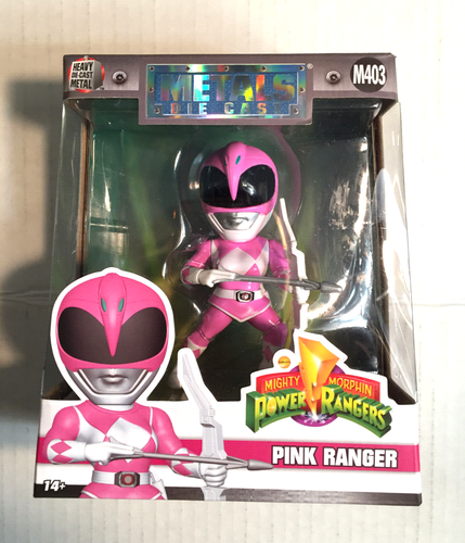 Jada Toys Metals Power Rangers 4" Classic Figure Pink Ranger M403 Toy ...