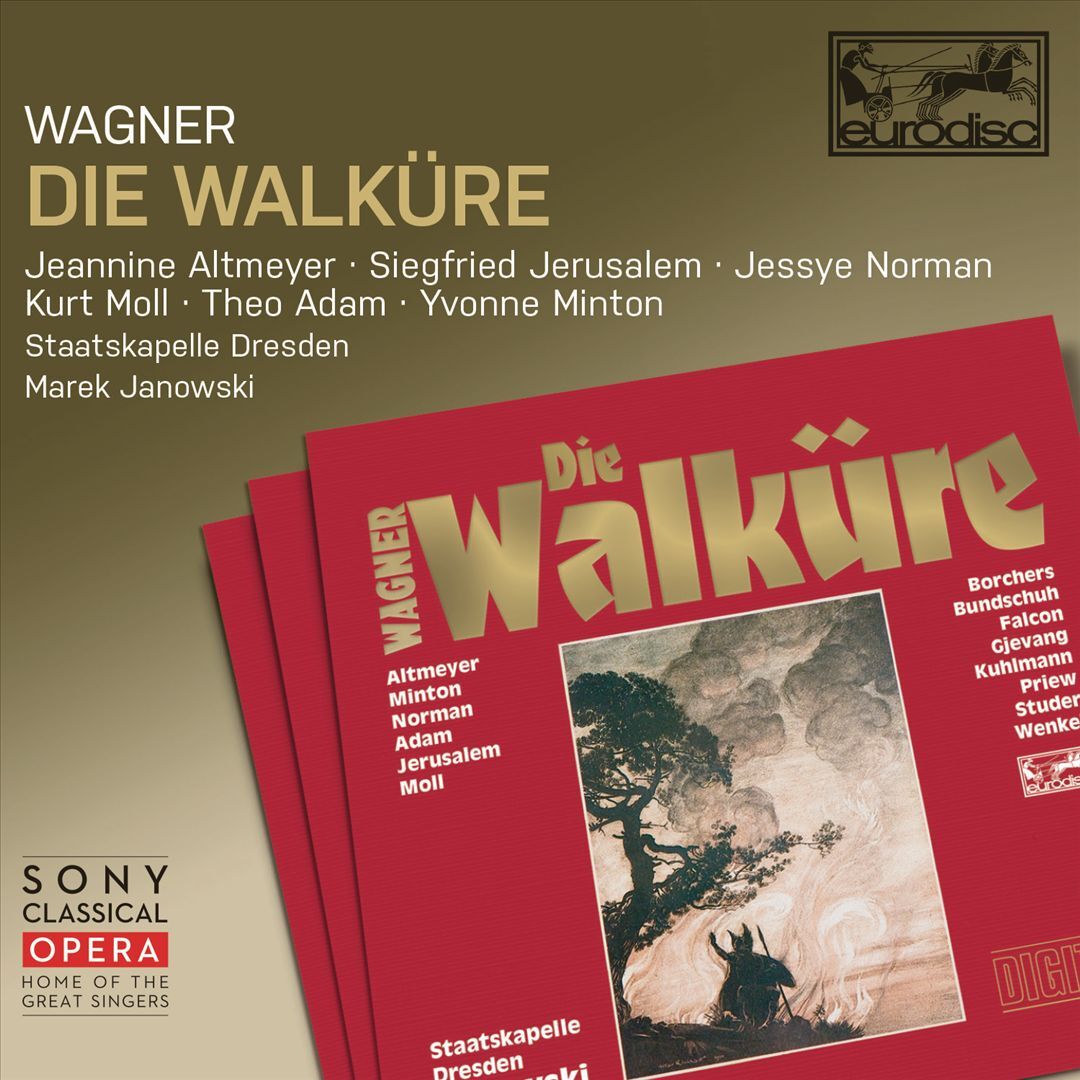 MAREK JANOWSKI / DRESDEN STAATSKAPELLE WAGNER: DIE WALKURE NEW CD ...