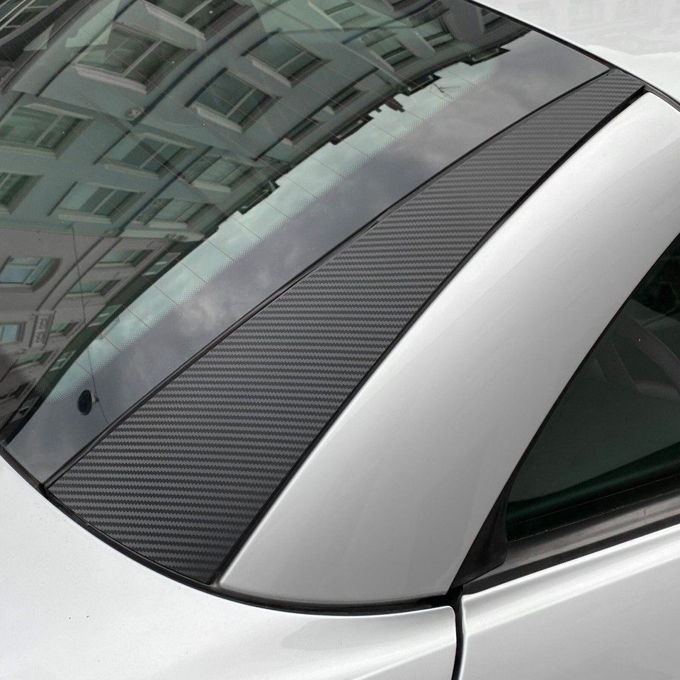 CARBON Design Repair B Pillar Trim Cover for Mercedes Benz SLK R172 SLC ...
