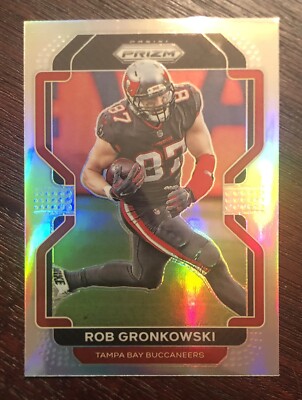 2021 Panini Prizm Rob Gronkowski SILVER Prizm Tampa Bay Buccaneers SP ...