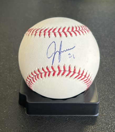 Jeff Francoeur Signed Autograph Official MLB Baseball Atlanta Braves | eBay