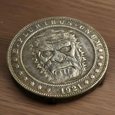 Sasquatch - Yeti Novelty Good Luck Heads Tails Challenge Coin | eBay