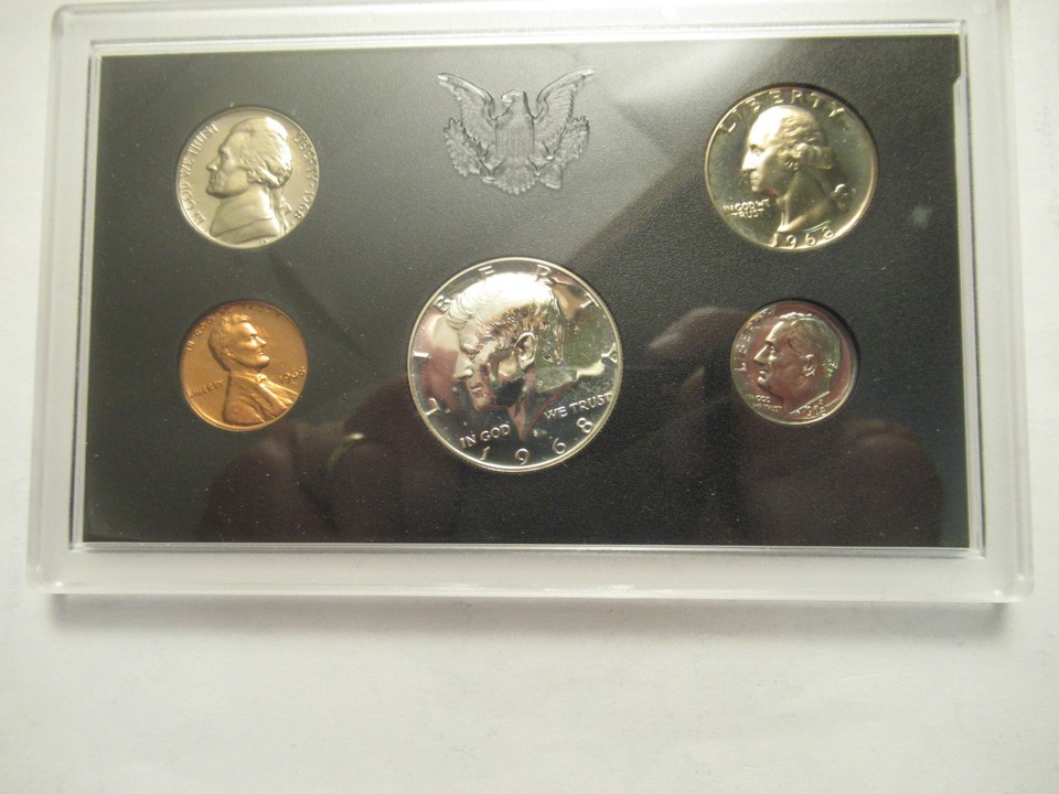 1968 US Mint Proof Set, silver Kennedy, US Mint Packaging | eBay
