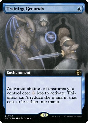Training Grounds Extended Art R Foil #155 | MOM: The Aftermath MAT ...