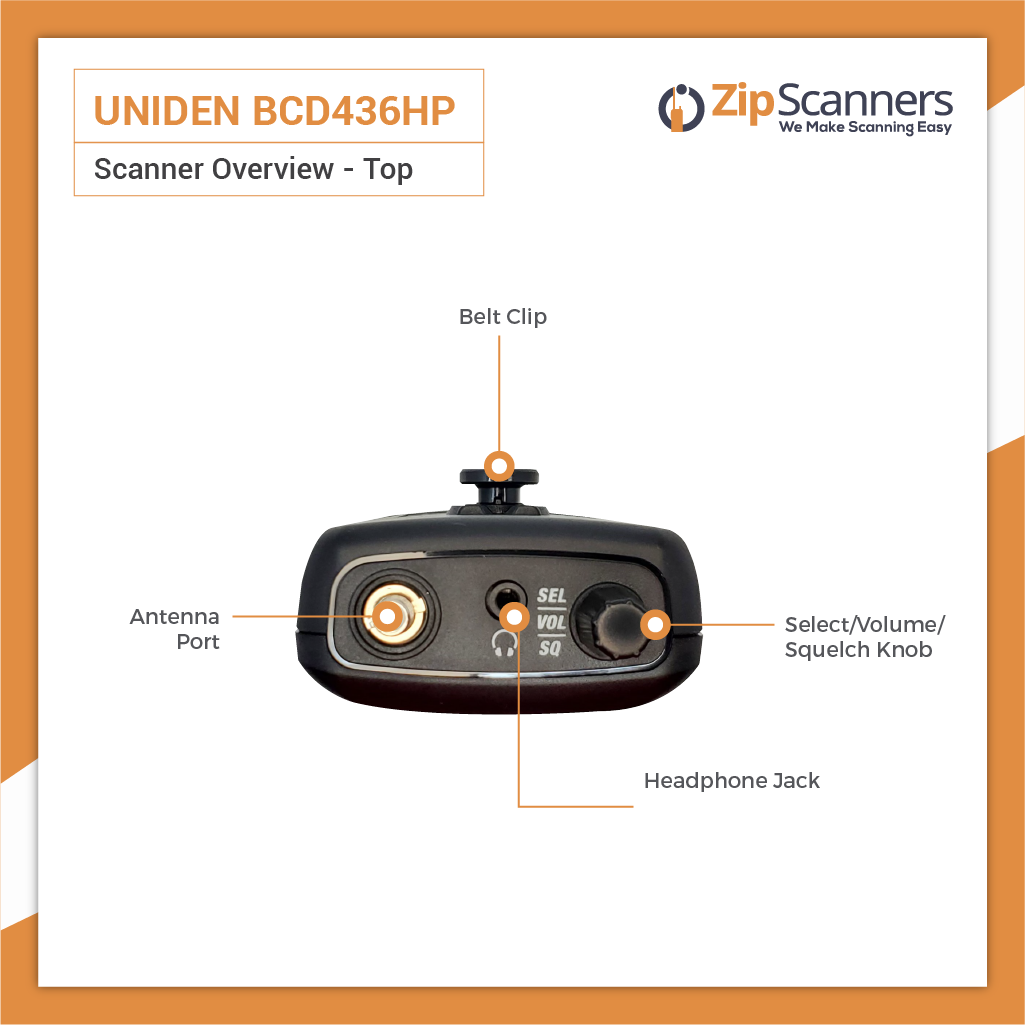 Uniden BCD436HP Digital Police Scanner – Expertly Refurbished w/ 90-Day ...