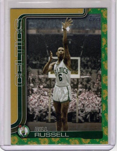 2025-26 Topps Team Logo Parallel #251 Bill Russell Case Hit. | eBay