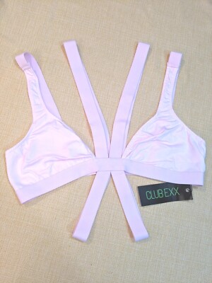 Club Exx Rave Top Pink Triple X Bra Top. Size XL. New. Rave. Festival ...