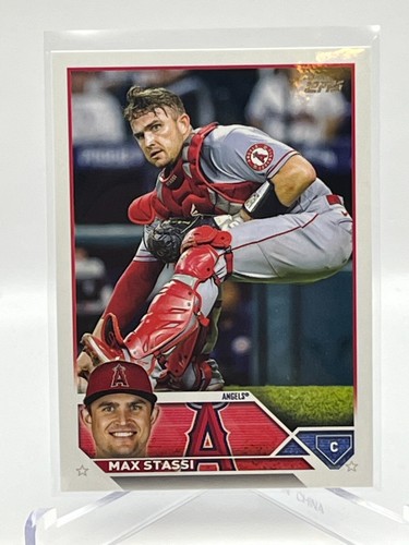 2023 Topps Series One Baseball Card #85 Max Stassi - Los Angeles Angels ...