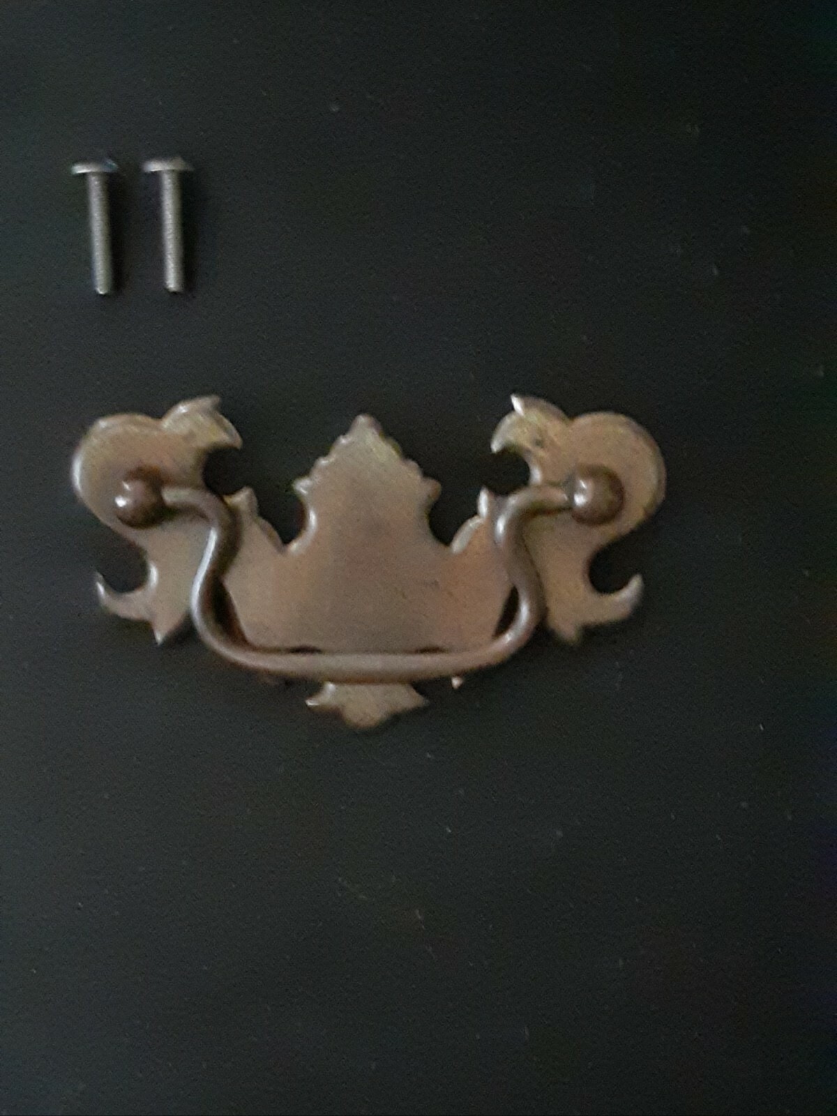 Antique Chippendale KBC Batwing Drop Bail Drawer Pull 3"cc - Used | eBay