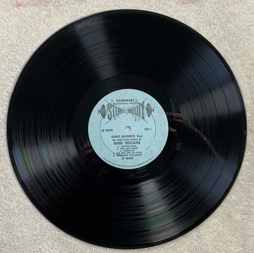 GEORGE MCCORMICK/RUSTY ADAMS Country & Western Hits 1962 Vinyl LP ...