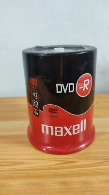 Maxell DVD-R 100 Pack 4.7gb | eBay