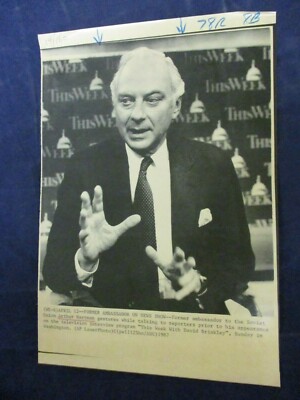 1987 Arthur Hartman 'This Week With... ABC TV interview Vintage Wire ...