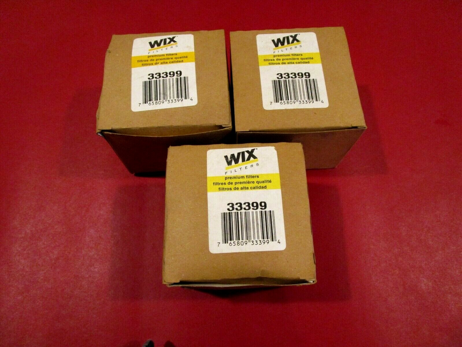 WIX 33399 - Fuel filter cross reference