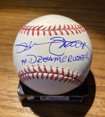 Pawn Stars Steve Grad SIGNED Major League Baseball + #DreamCrusher! BAS ...