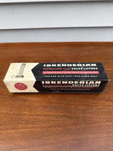 Isky Valve Lifter Set 202H; Mechanical .842 in. for All Ford V8 Engines ...