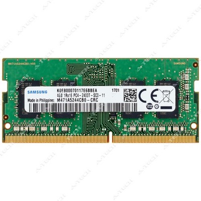 Samsung 4GB DDR4-2400 PC4-19200 1Rx16 SODIMM Laptop Memory RAM ...