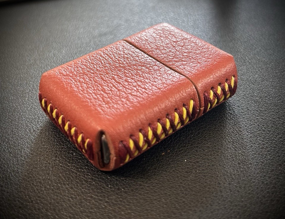 Genuine Leather Case for Zippo Lighter Standard/Armor Size (Made in USA ...
