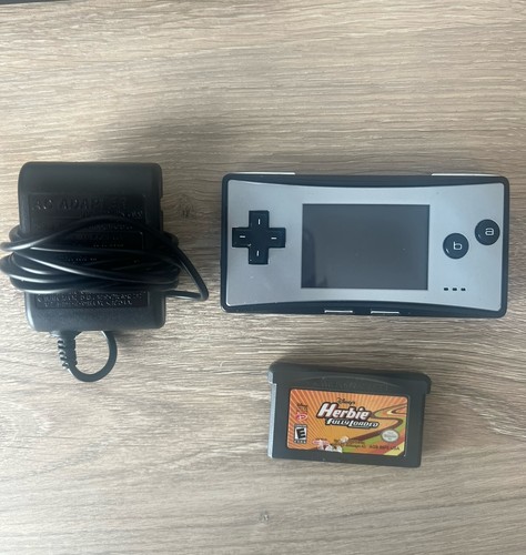 Gameboy Micro Silver Black Console | eBay
