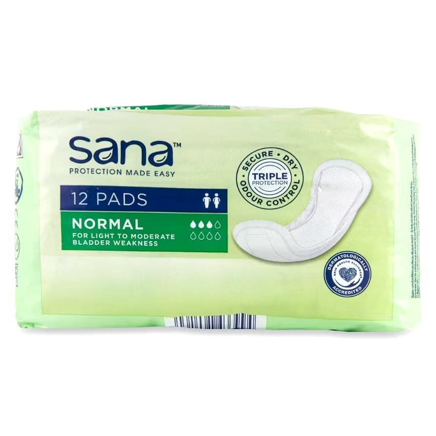 Sana Normal Pads For Female or Male by ALDI - 144 Pads | eBay UK