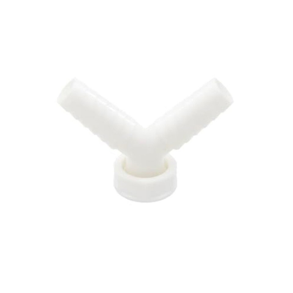 2 Washing Machine Hose Connectors PVC 30/40mm Drain Adapter with Clamps ...