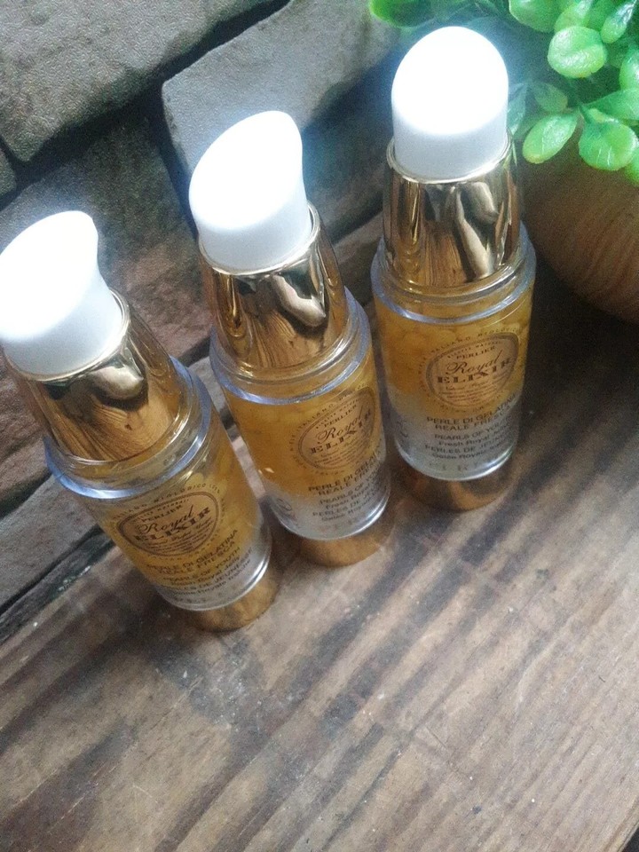 3 Perlier Royal Elixir Pearls of Youth 30ml x3 Without Lid Pumped **READ** | eBay