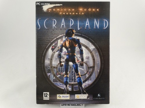 American McGee Presents Scrapland PC Computer CD-ROM - New Sealed | eBay