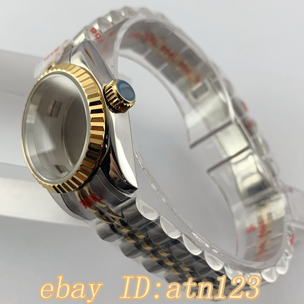 26mm Fit NH05 NH06 Movement Sapphire glass White black gray dial Watch ...