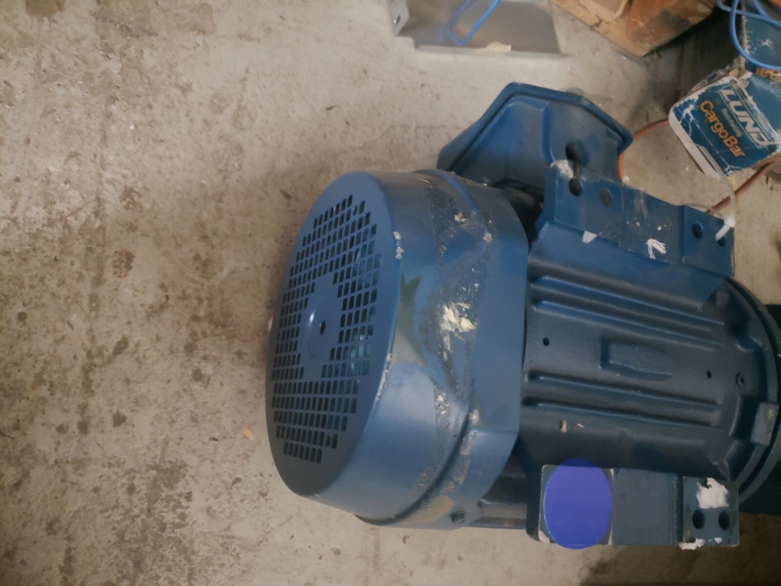 SEW-ERUODRIVE GEAR DRIVE MOTOR R67 AM182 0034SDSR42A-P/4, 55 RPM, 1760 ...