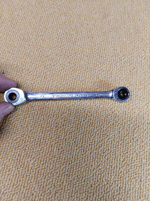 Halfords Advanced E6 x E8 Ratchet Spanner Double End Ratchet Wrench ...