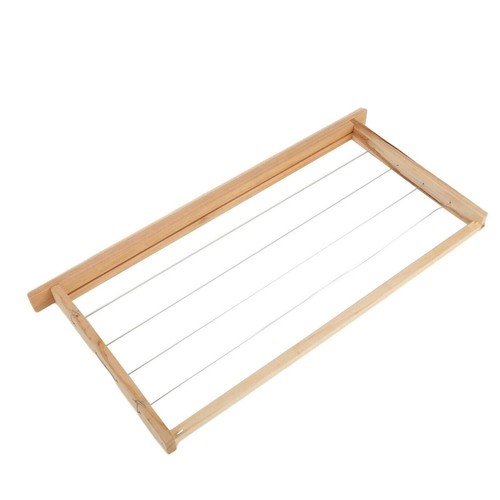 10x Wire Beehive Frame Assembled Wood Steel Unwaxed Deep Hive Frames ...