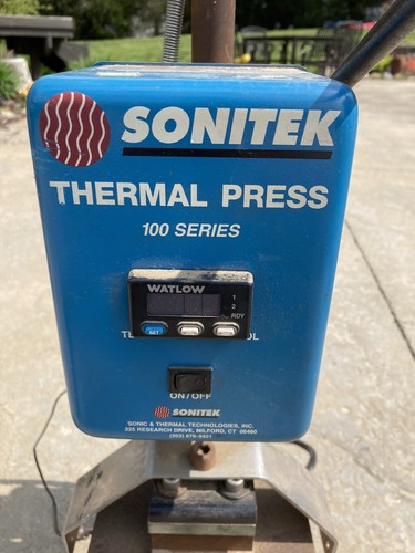 SONITEK TS 101/1 Thermal Press Heat 120vac TS-100 series SEE ...