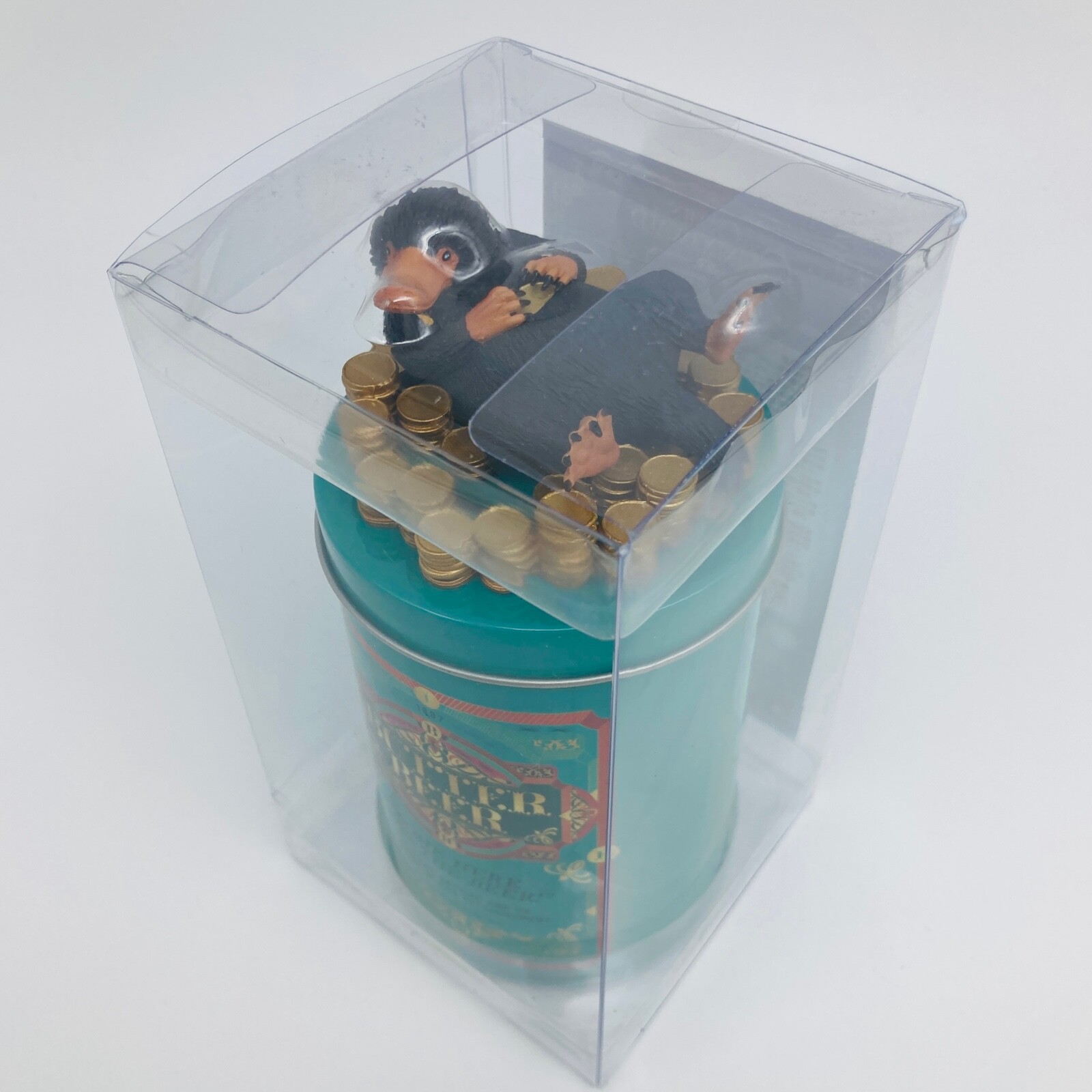 Fantastic Beasts Niffler Figure Tin Coin Bank Honeydukes Harry Potter ...
