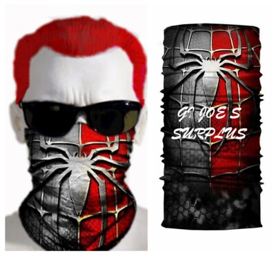 Spiderman Multi-Scarf Face Tube Mask Bandana Balaclava Seamless US ...