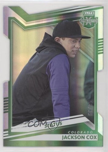 2022 Panini Elite Extra Edition Status Die-Cut /95 Jackson Cox #50 | eBay
