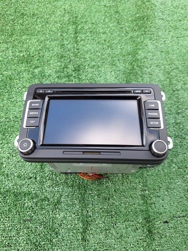 2013 VOLKSWAGEN JETTA PASSAT HYBRID DASH RADIO CD NAVIGATION SCREEN ...