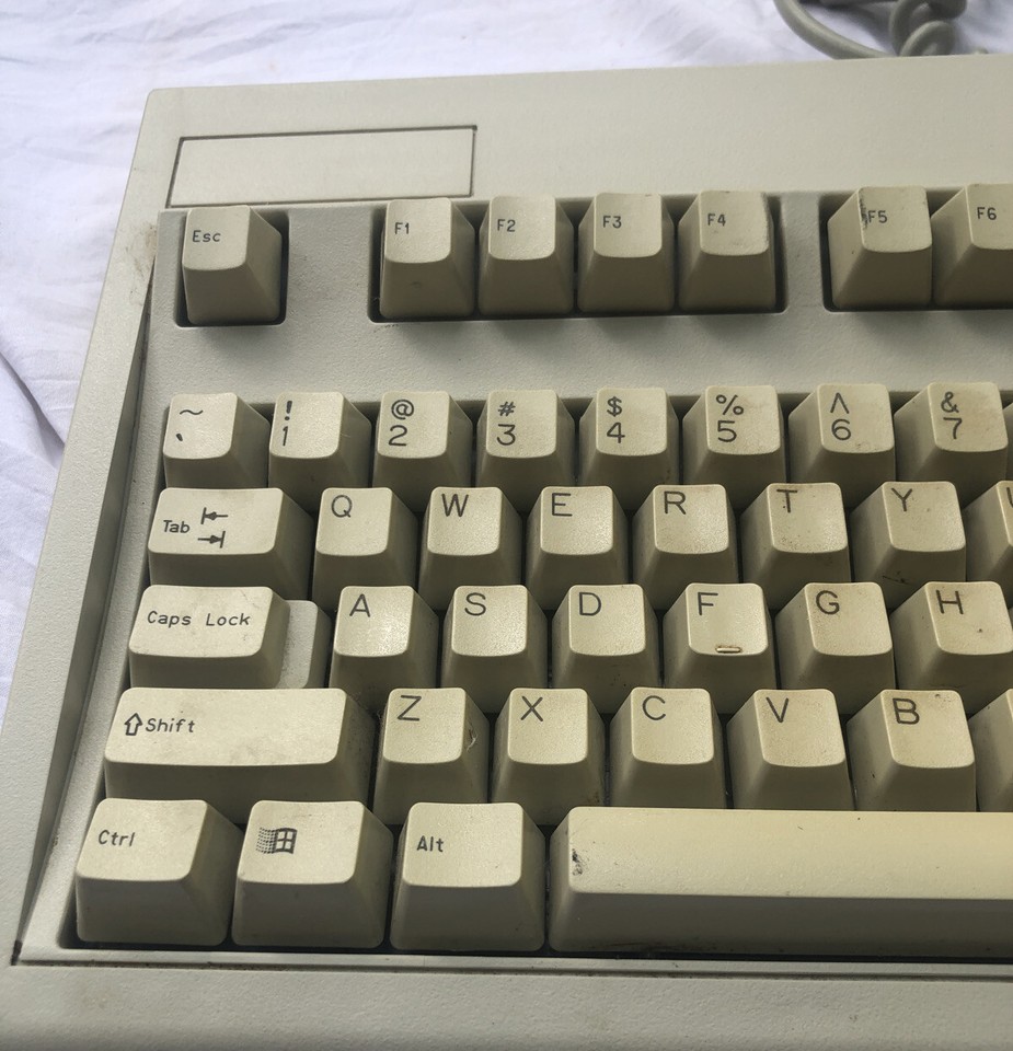 Used Vintage Keytronic E03601QL-C Mechanical Computer Keyboard | eBay
