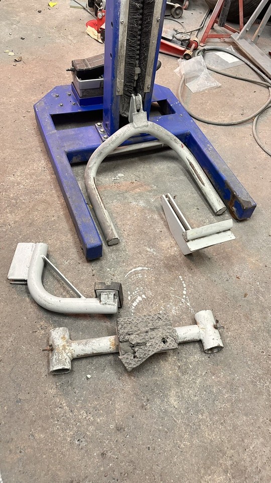 SINGLE POST LIFT, MOBILE SIDE CAR LIFT, CAR RAMP, HYDRAULIC VEHICLE ...