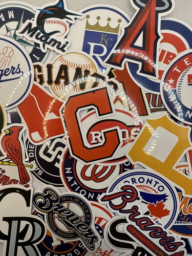 MLB Stickers, sets of Two, select your teams, vinyl, waterproof | eBay