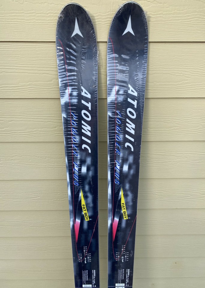 Atomic Powder Plus 190cm Vintage Powder Skis - New Old Stock in the ...