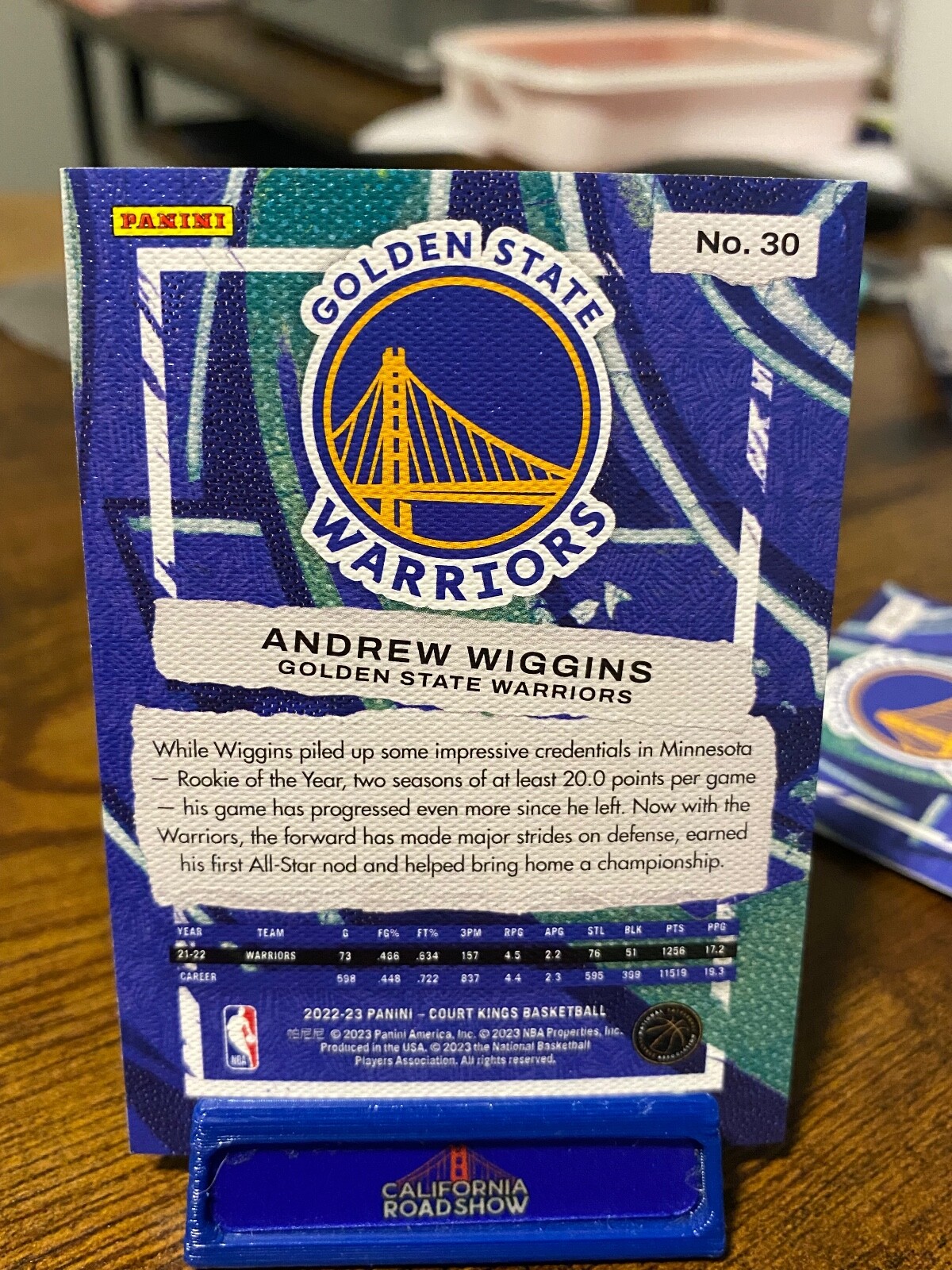 2022 Court Kings Ruby Andrew Wiggins 2/149 #30 Golden State Warriors | eBay